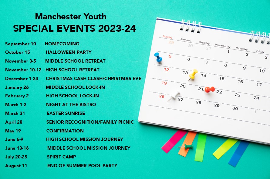 Youth Events, Trips & Activities - Manchester United Methodist Church
